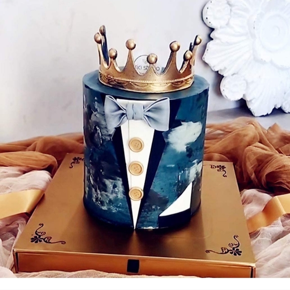 jerBany | Kitchen | Jevenis 5 Pcs Prince Crown Mold For Fondant Crown ...